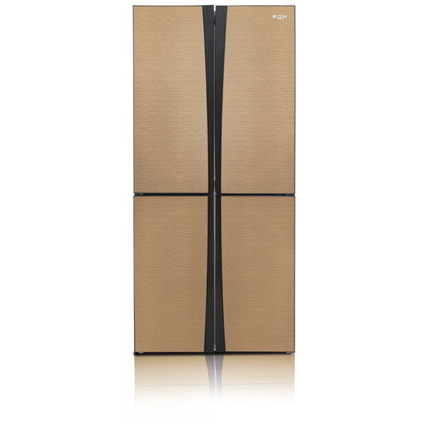Four Door Refrigerator Gold 430Ltr - GEM Empire Home Appliances